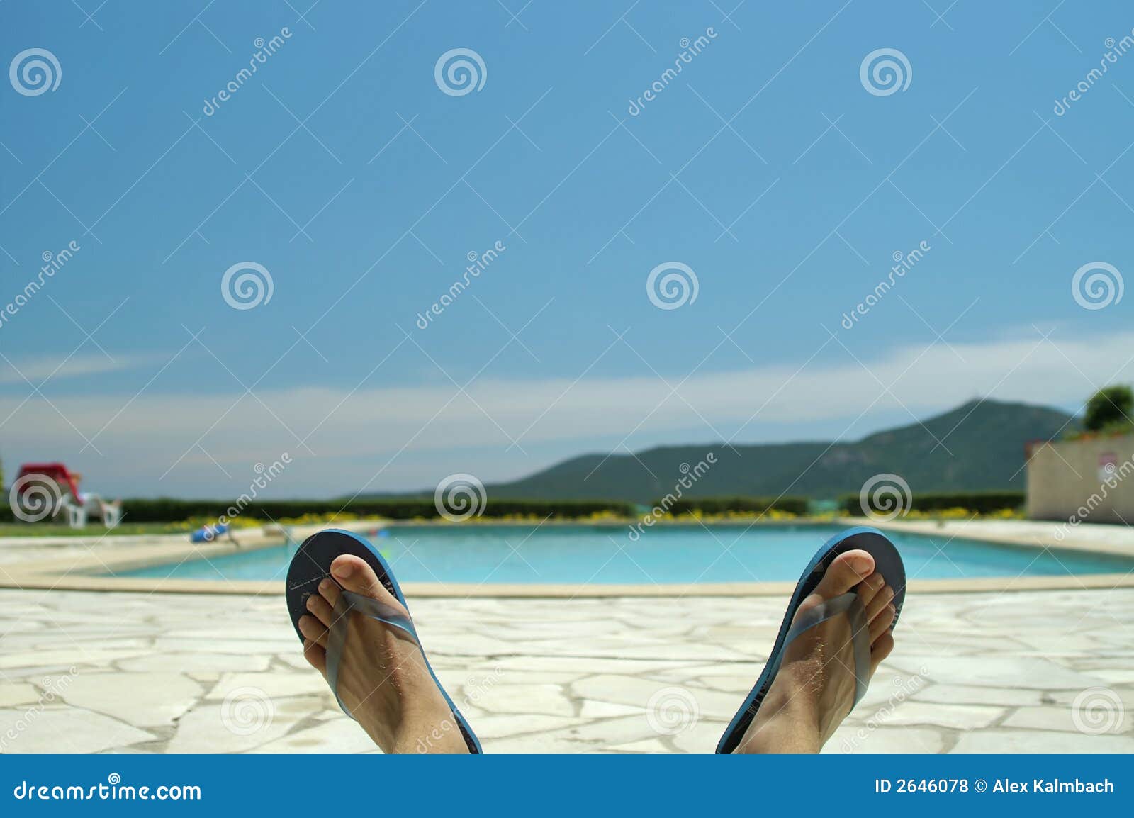 Chillin by the pool stock photo. Image of swimming, chillout - 2646078