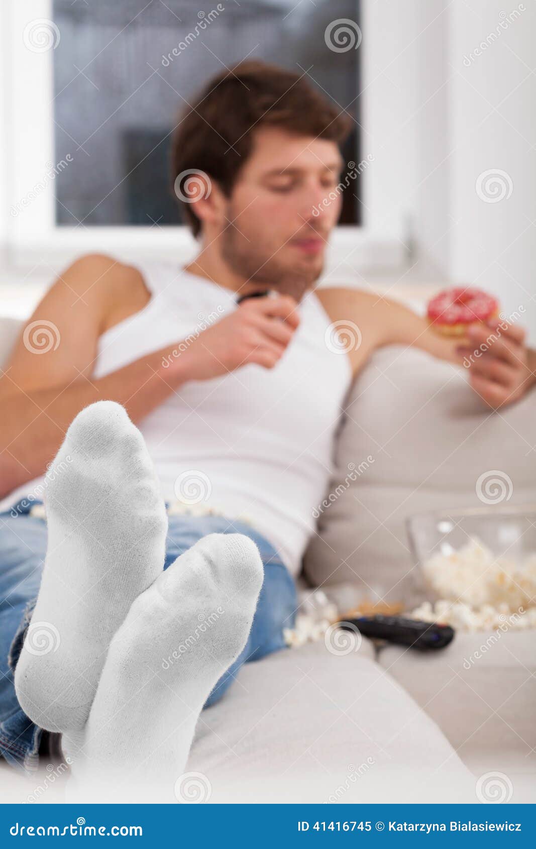 Chilling on the couch stock image. Image of messy, chill - 41416745