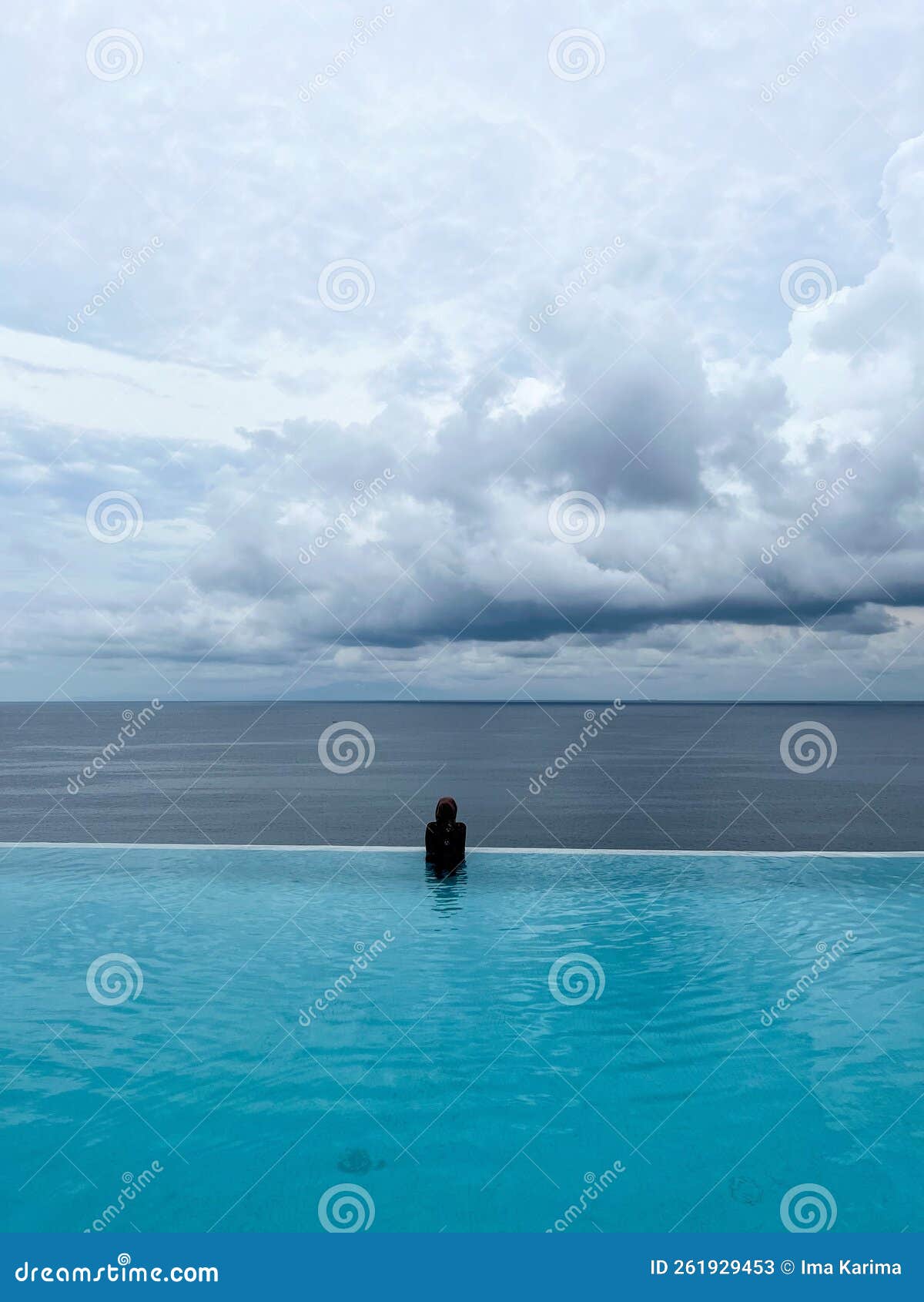 Chilling in the pool stock image. Image of chilling - 261929453