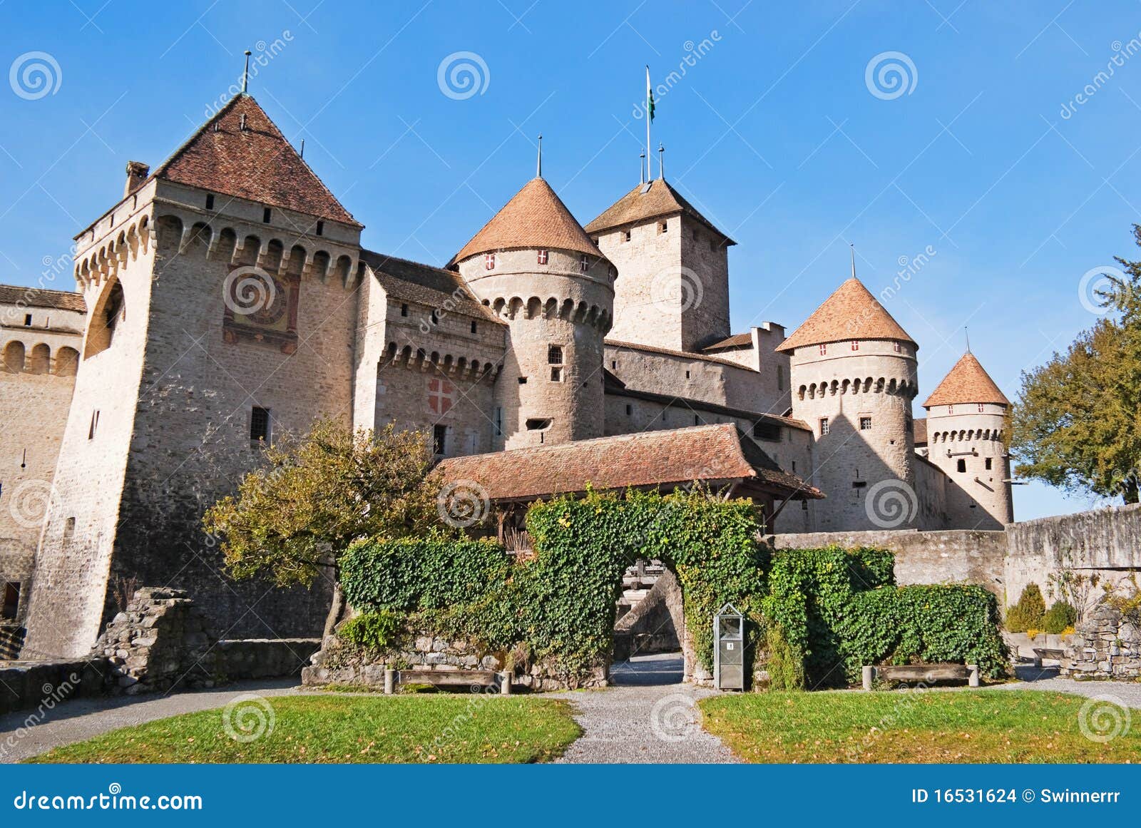 Chillon castle editorial stock image. Image of culture - 16531624