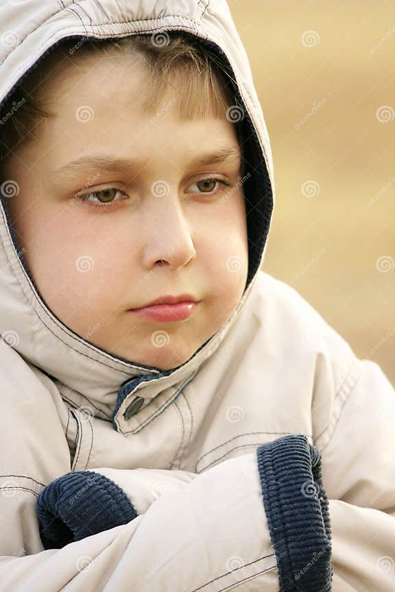 Chilly boy stock image. Image of shiver, ltkidspics, child - 65857