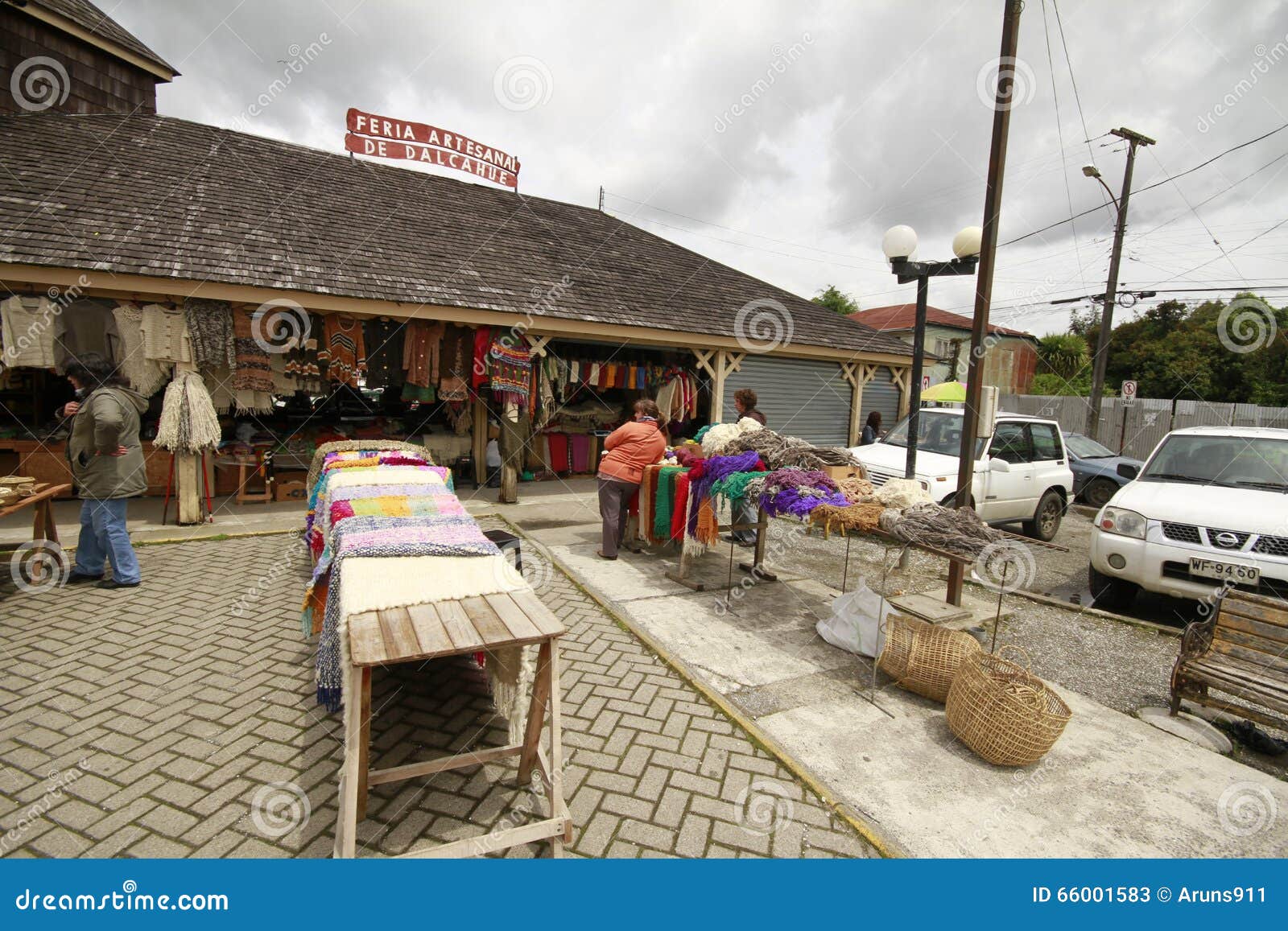 Chiloe Chile - Feria Artesenal Editorial Stock Photo - Image of ...