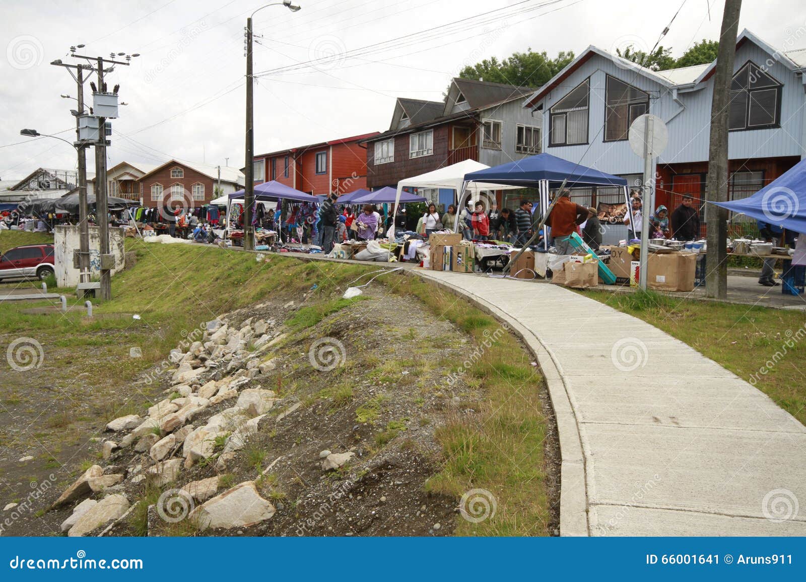 Chiloe Chile - Feria Artesenal Editorial Photo - Image of background ...