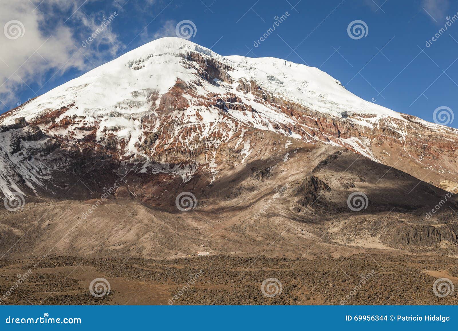 Chimborazo volcano stock photo. Image of chimborazo, landscape - 69956344