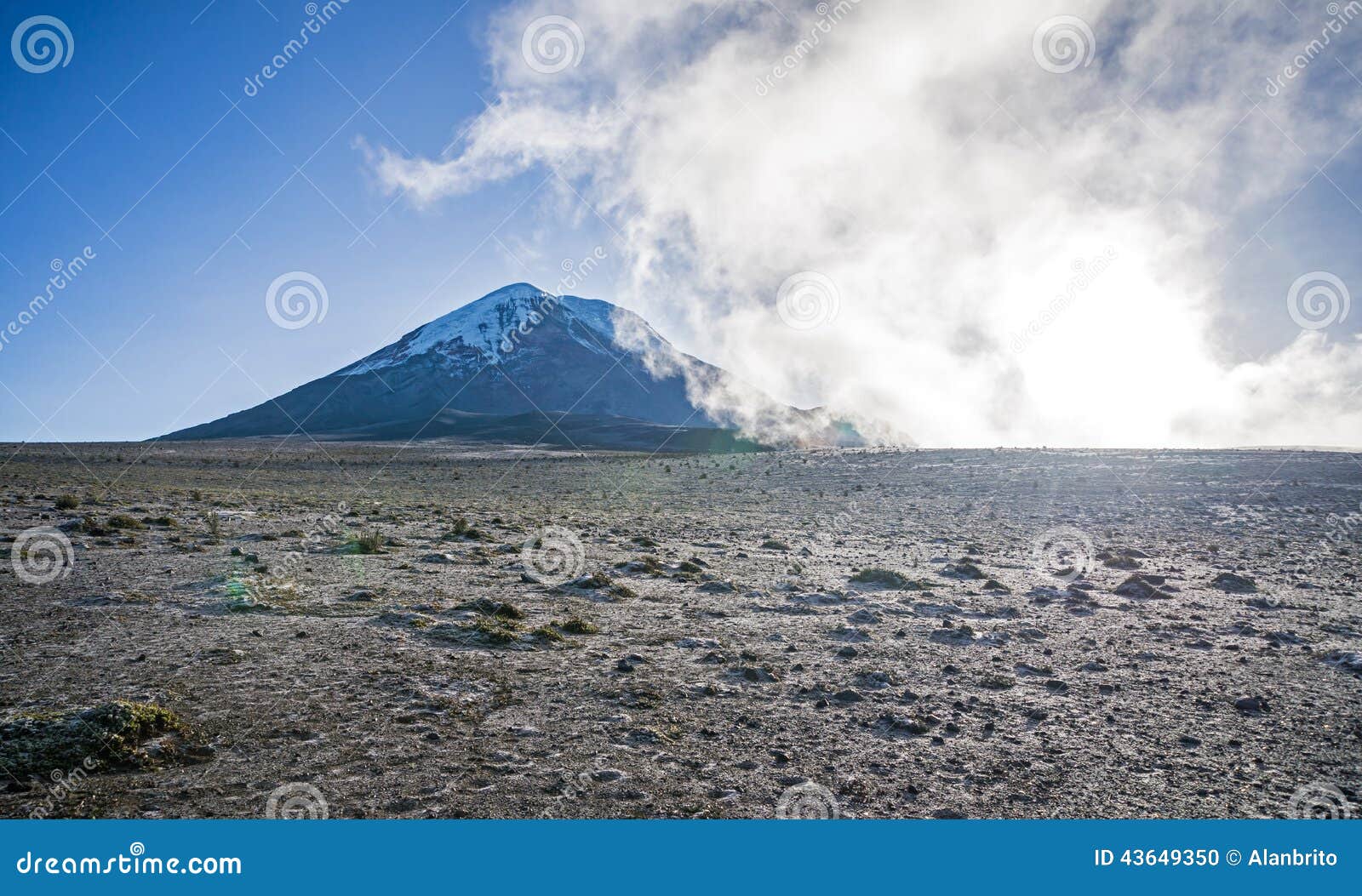 Chimborazo volcano stock photo. Image of dirt, stone - 43649350