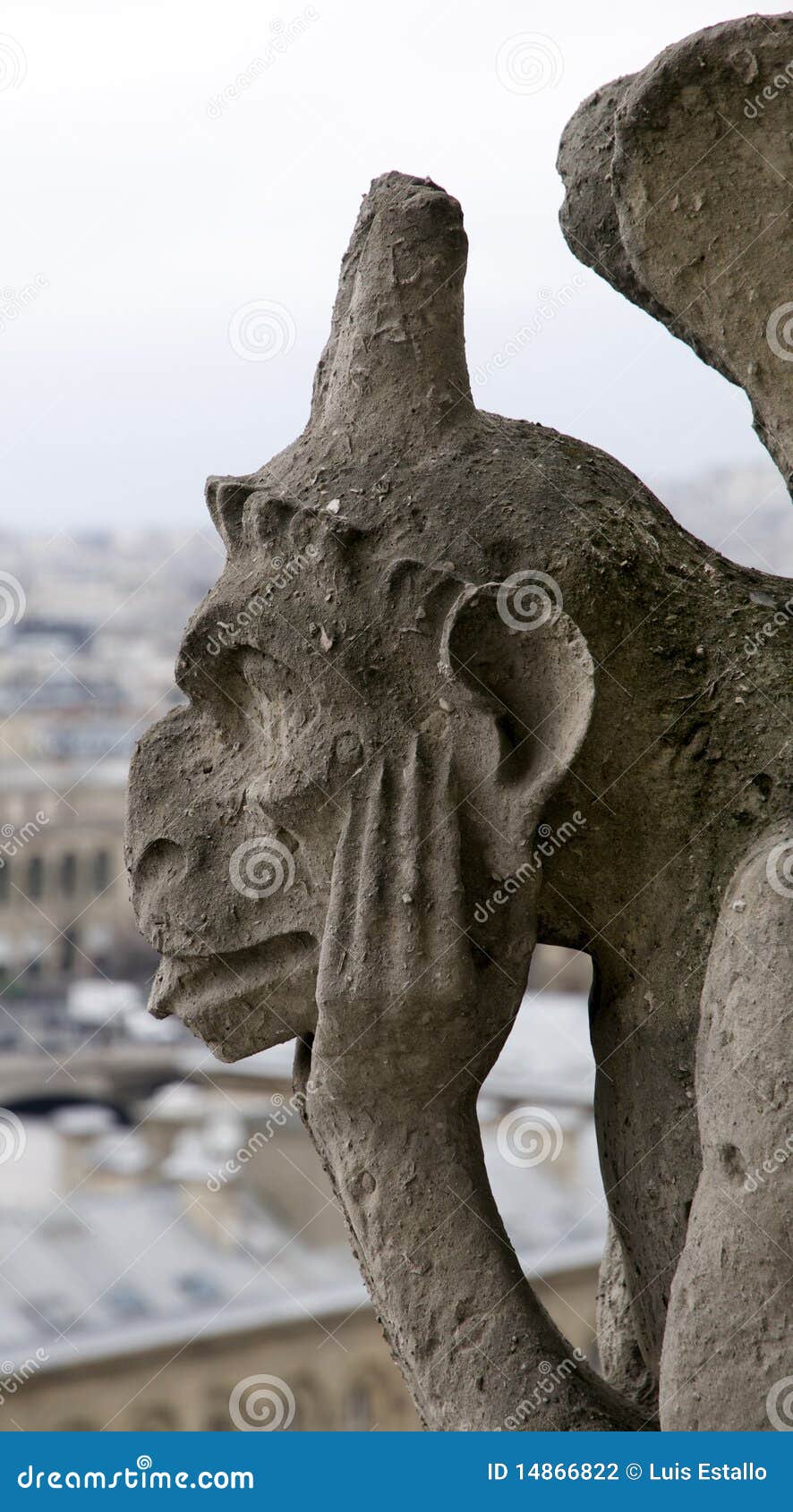 Chimera stock photo. Image of famous, gothic, depth, chimera - 14866822