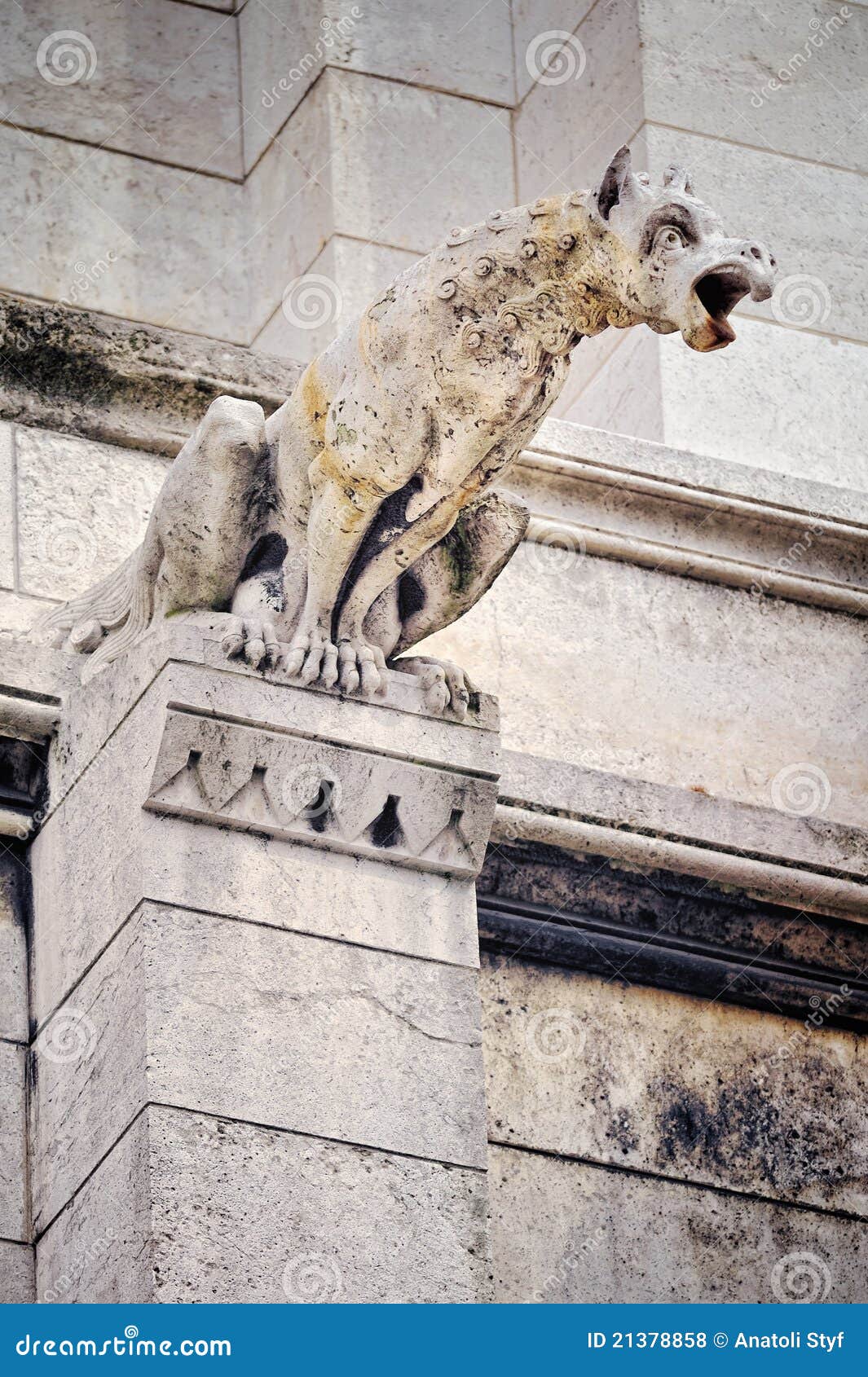 Chimera stock photo. Image of france, dame, monster, national - 21378858