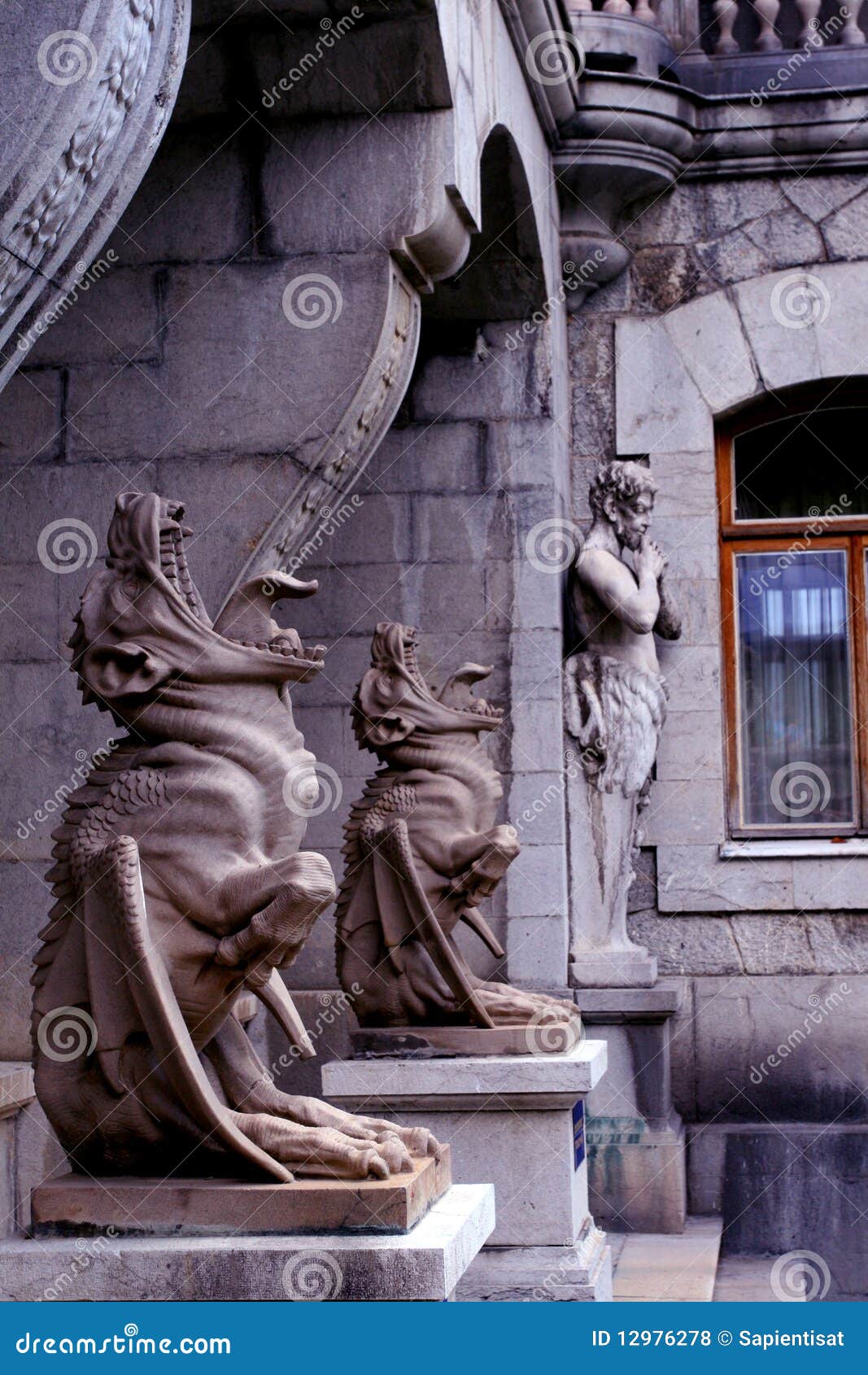 ChimeraÂ´ Statue Stock Photo | CartoonDealer.com #12976278