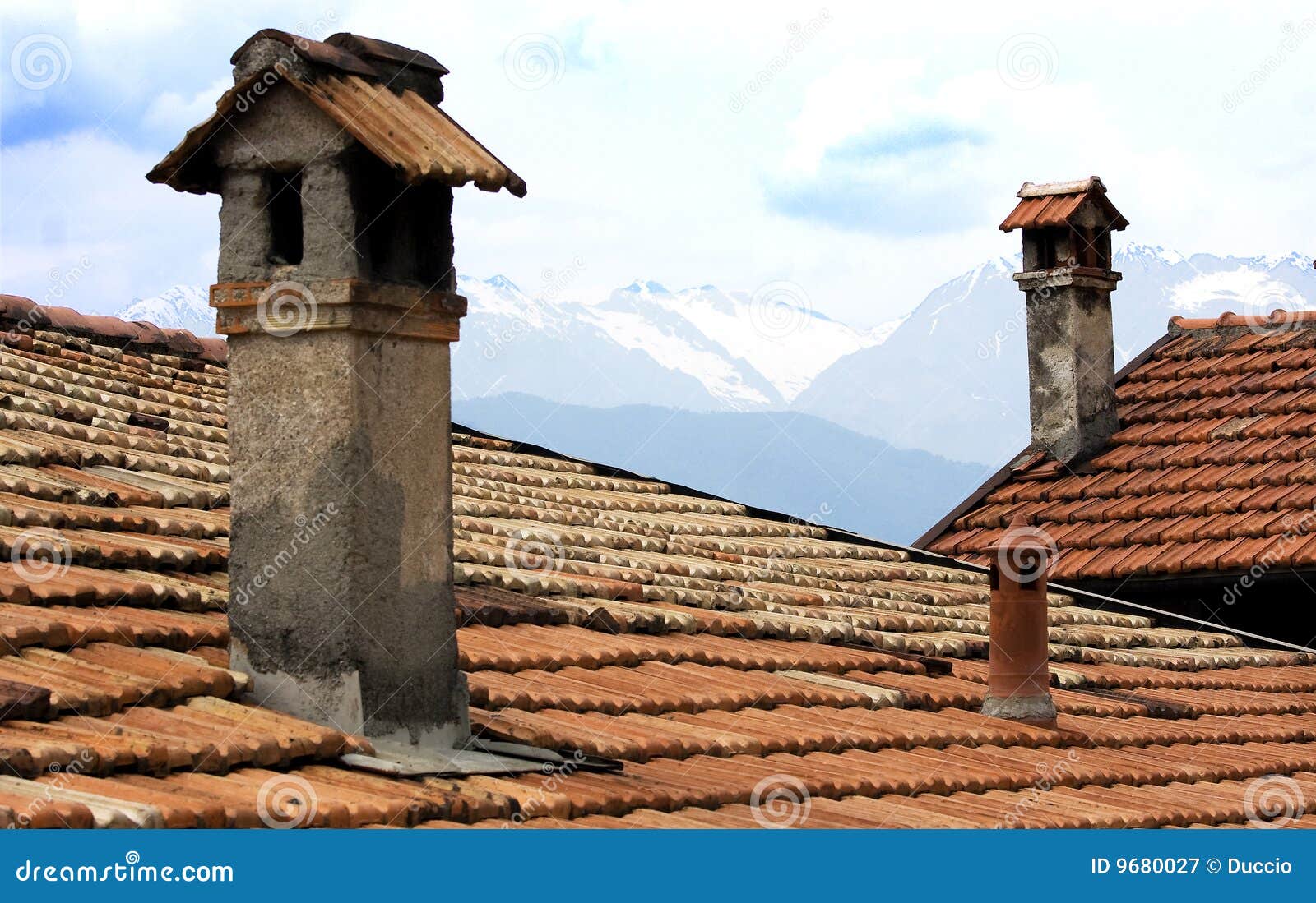Chimney stock image. Image of construction, coverage, urban - 9680027