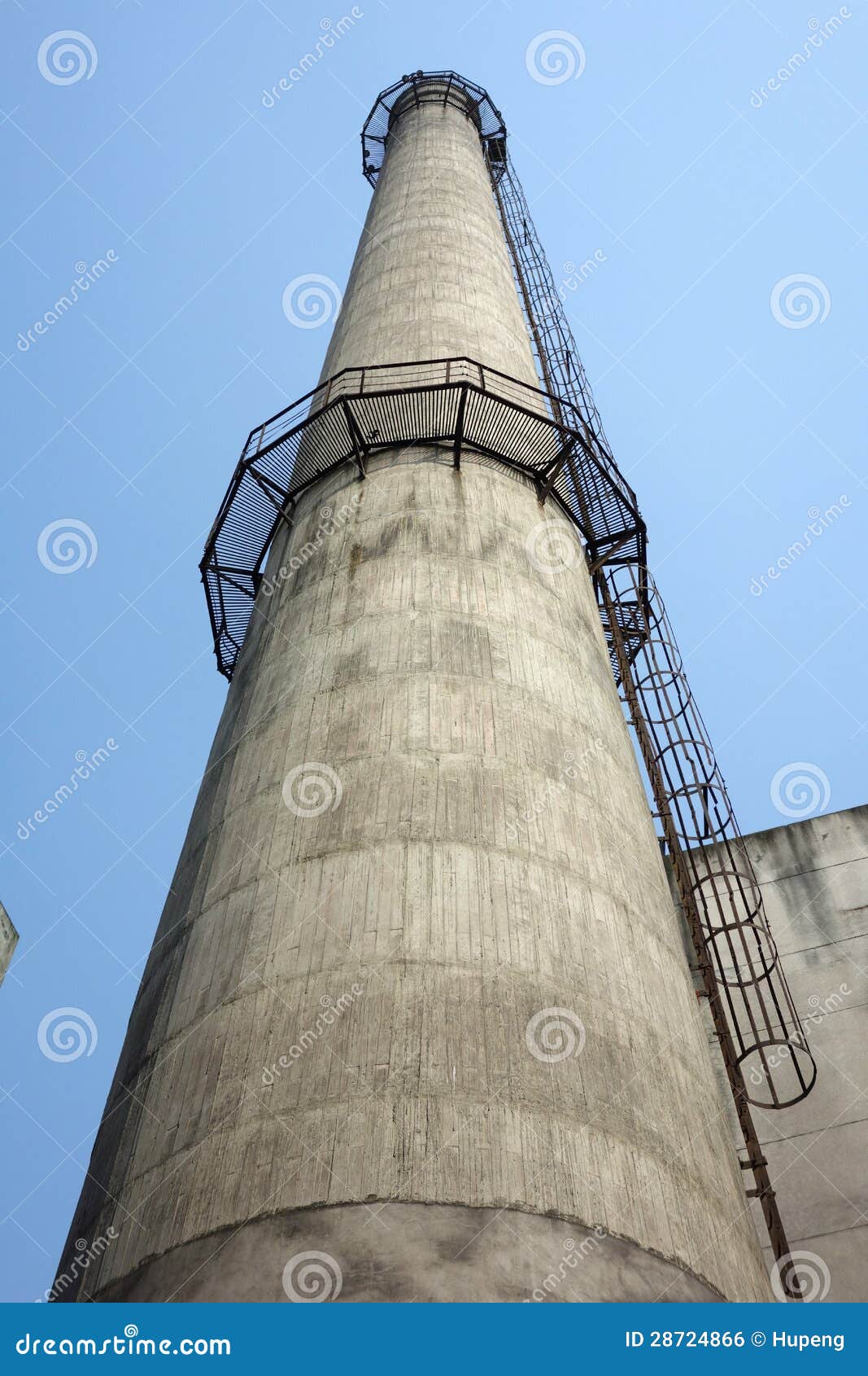 Chimney in Factory stock photo. Image of ecology, climate - 28724866