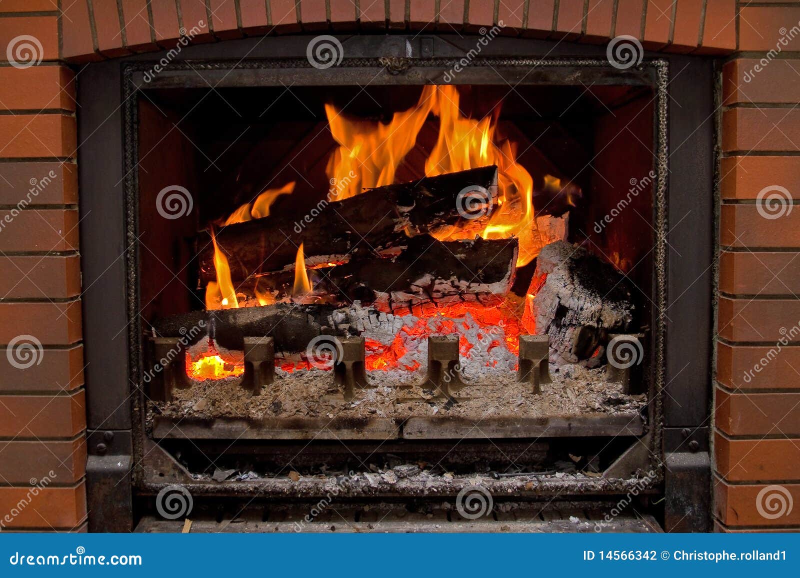 Chimney fire stock photo. Image of home, chimney, heat - 14566342
