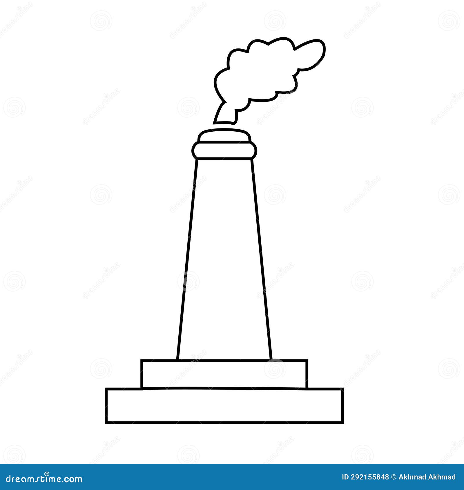 Chimney icon stock illustration. Illustration of chimney - 292155848