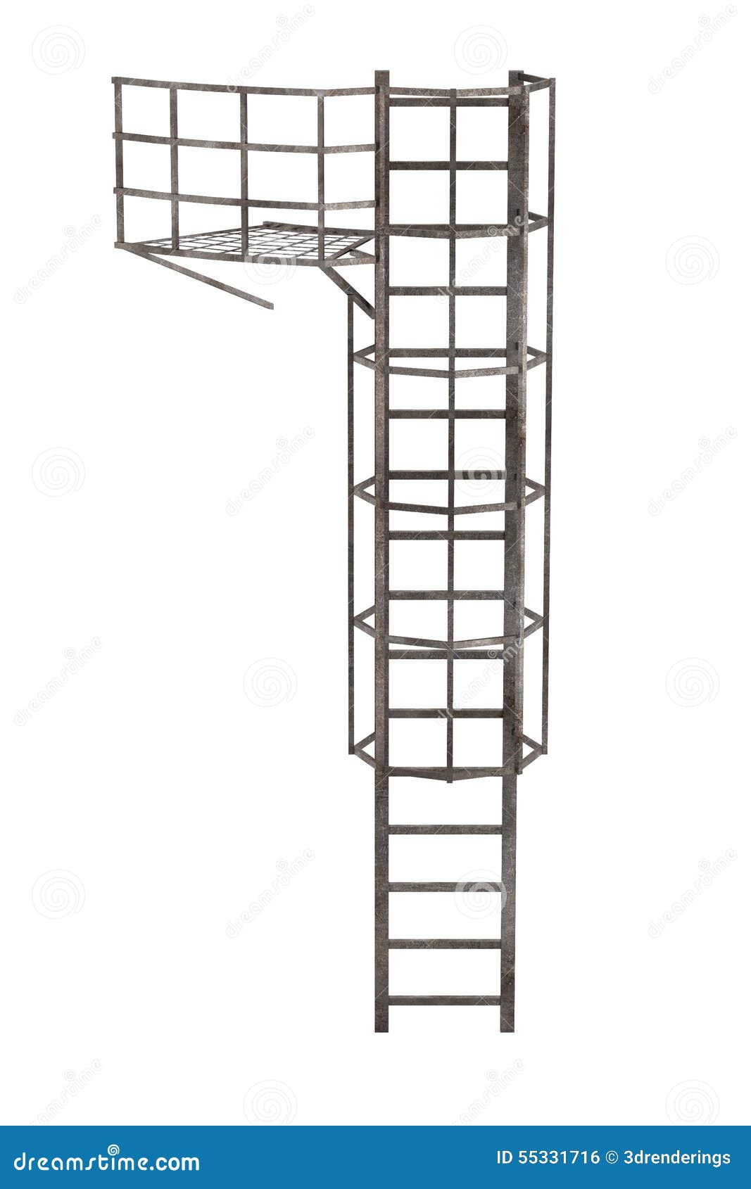 Chimney ladder stock illustration. Illustration of graphics - 55331716