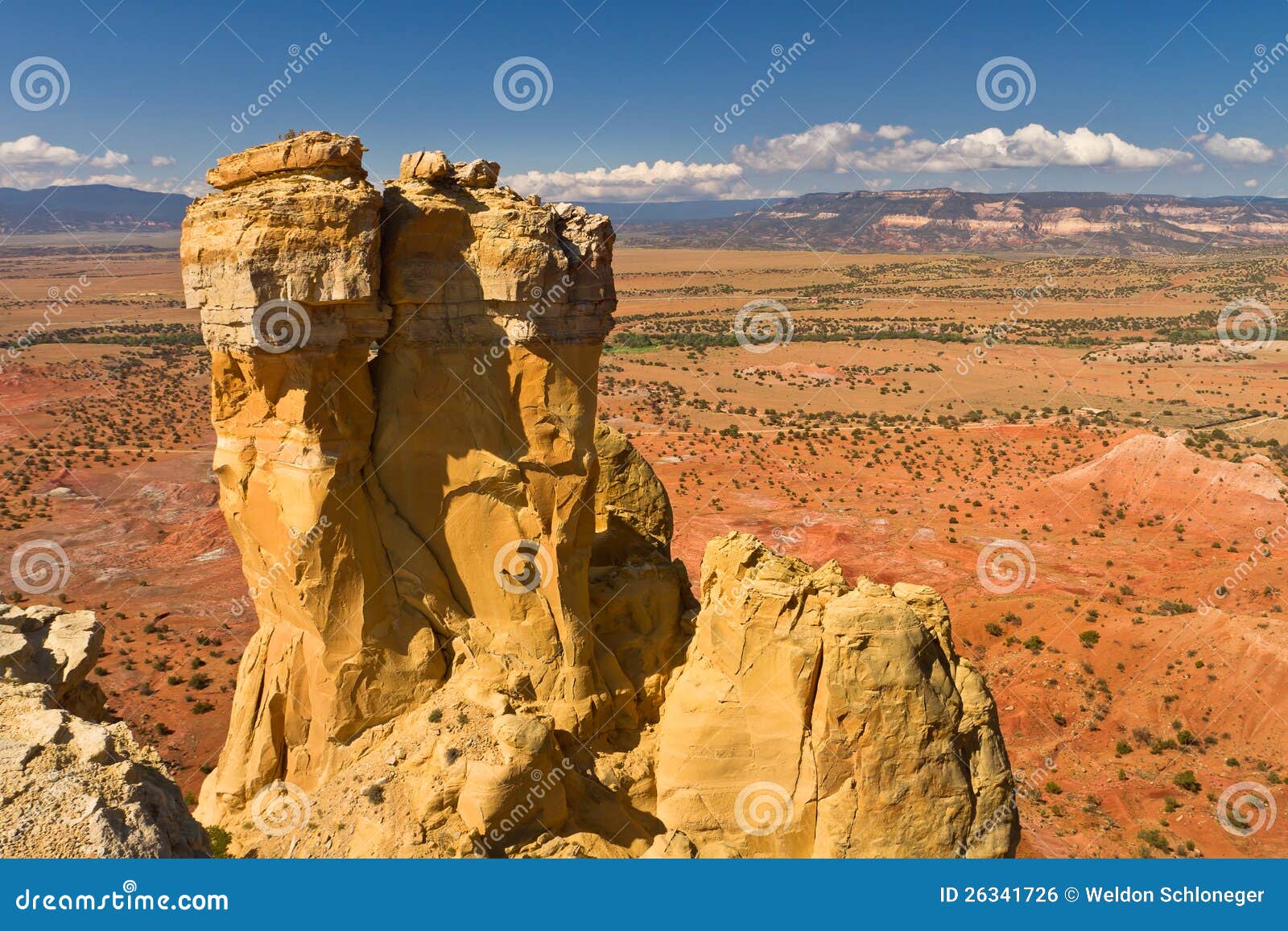 Chimney Rock, New Mexico Rock Formation Stock Photo - Image of mexico ...