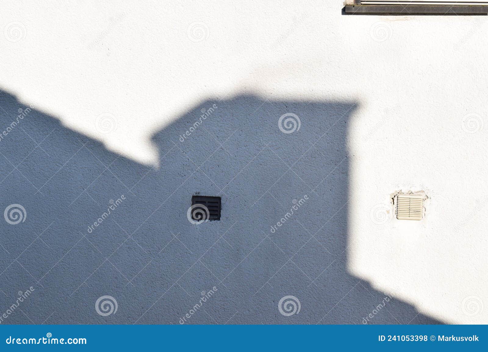 Chimney Shadow on a White Wall Stock Photo - Image of oven, drawing ...