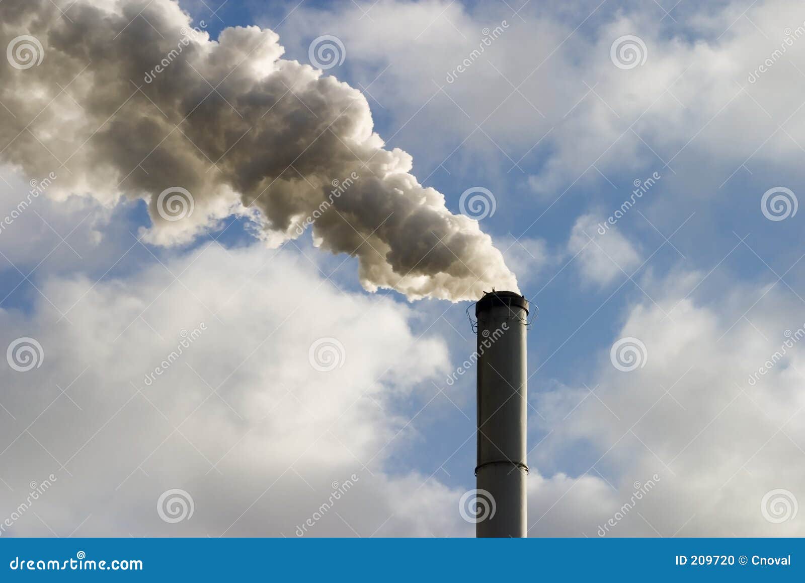Chimney and smoke stock photo. Image of cloud, shaft, factory - 209720