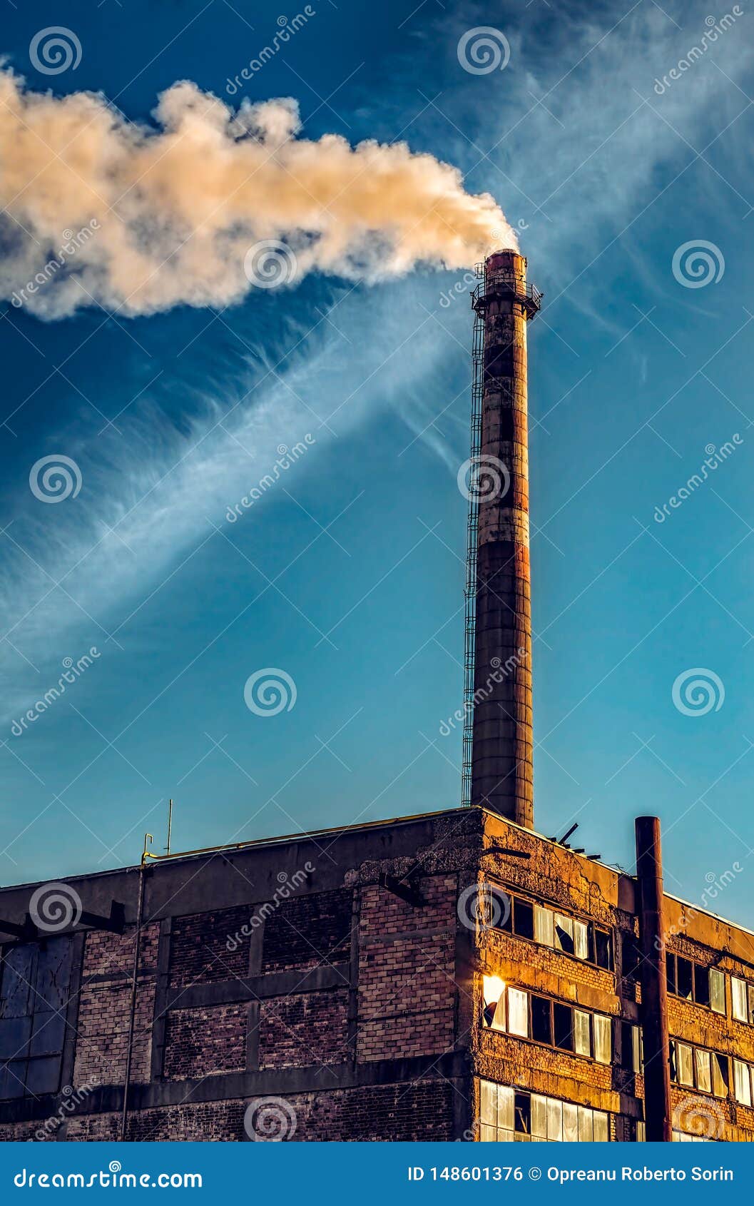 Smoking Factory Chimneys Pollution Royalty-Free Stock Photography ...