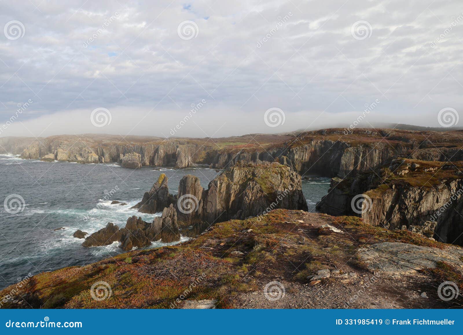 The Chimney, at Spillars Cove in Newfoundland and Labrador, Canada ...