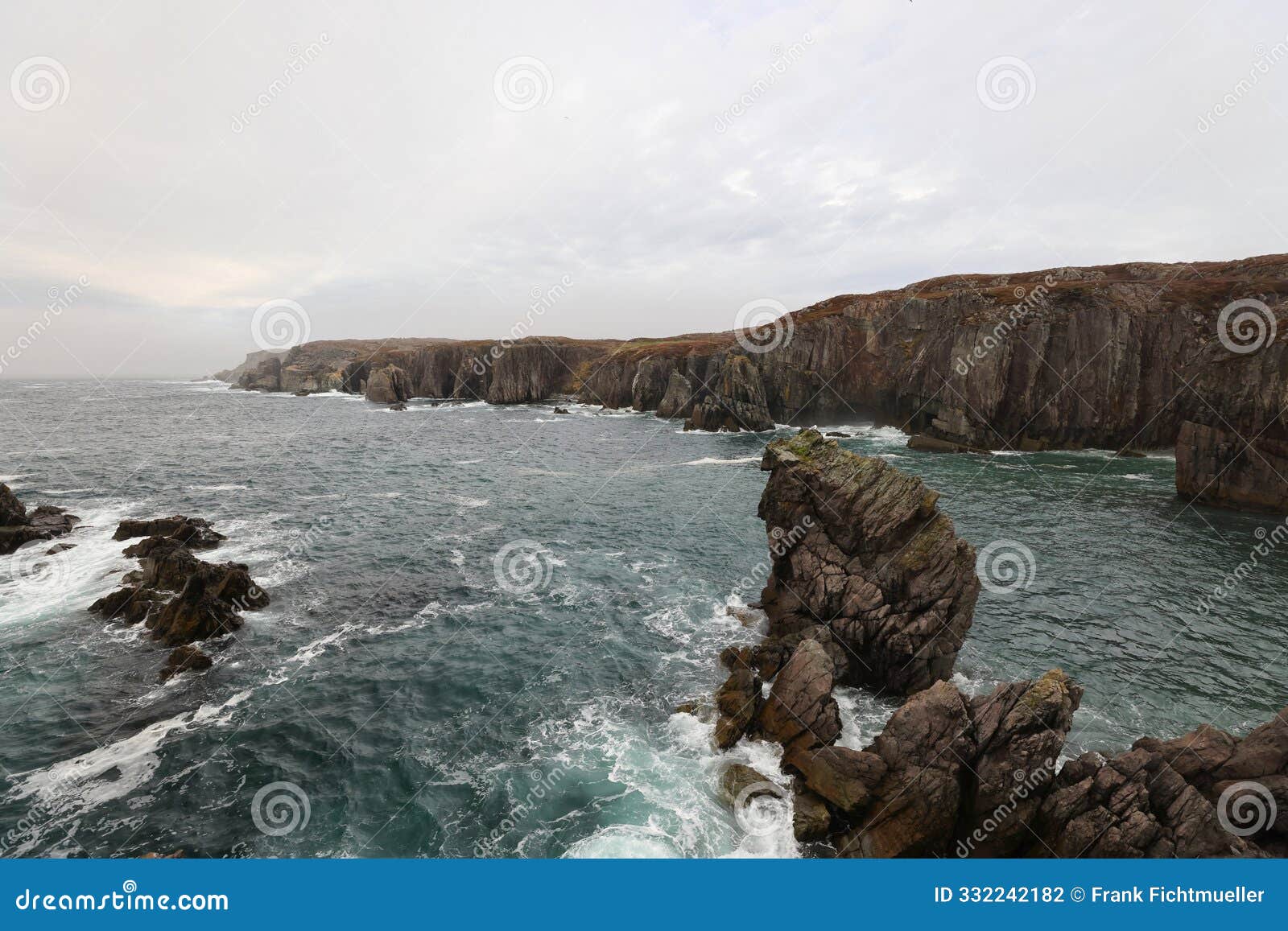The Chimney, at Spillars Cove in Newfoundland and Labrador, Canada ...