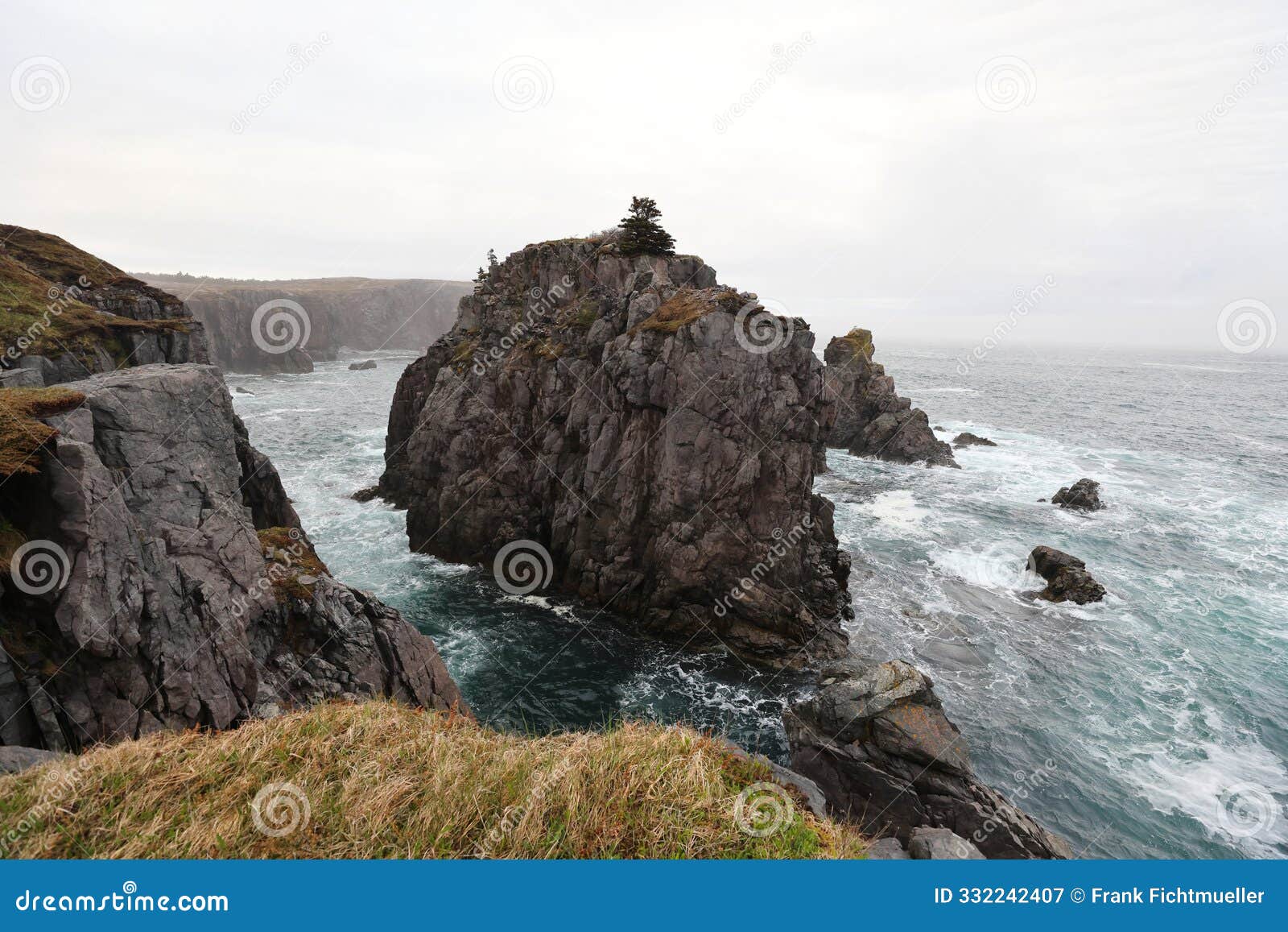 The Chimney, at Spillars Cove in Newfoundland and Labrador, Canada ...