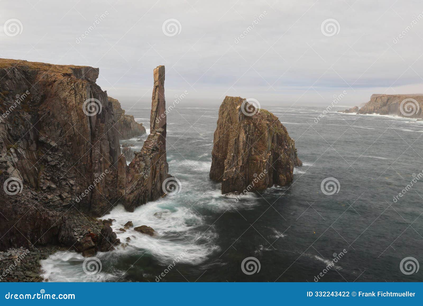 The Chimney, at Spillars Cove in Newfoundland and Labrador, Canada ...