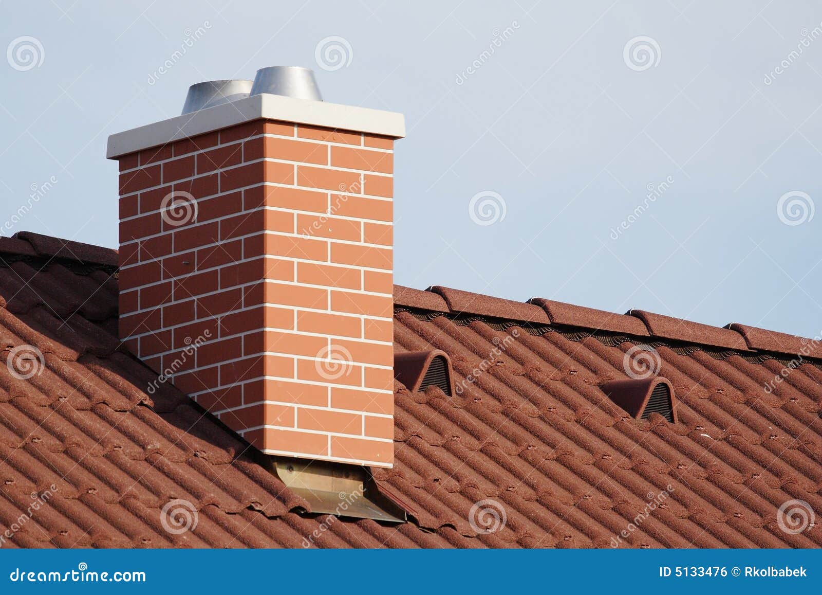 Chimney stack stock photo. Image of house, stack, home - 5133476