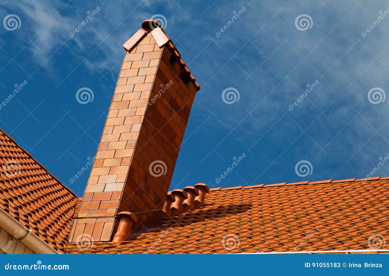 Chimney stack stock image. Image of cooper, concrete - 91055183