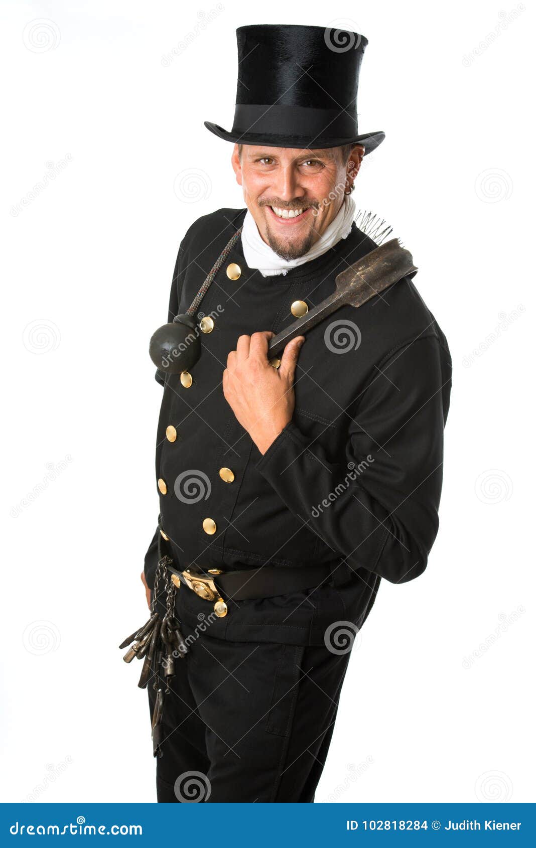 Chimney Sweeper stock photo. Image of profession, humor - 102818284