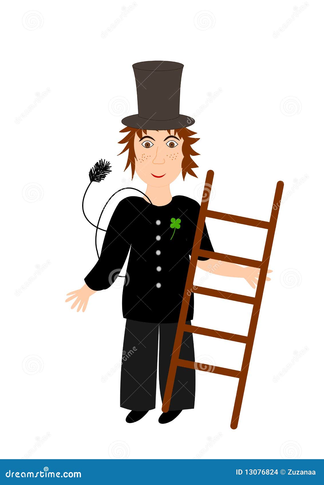 Jacob Ladder Cartoon Vector | CartoonDealer.com #114305997
