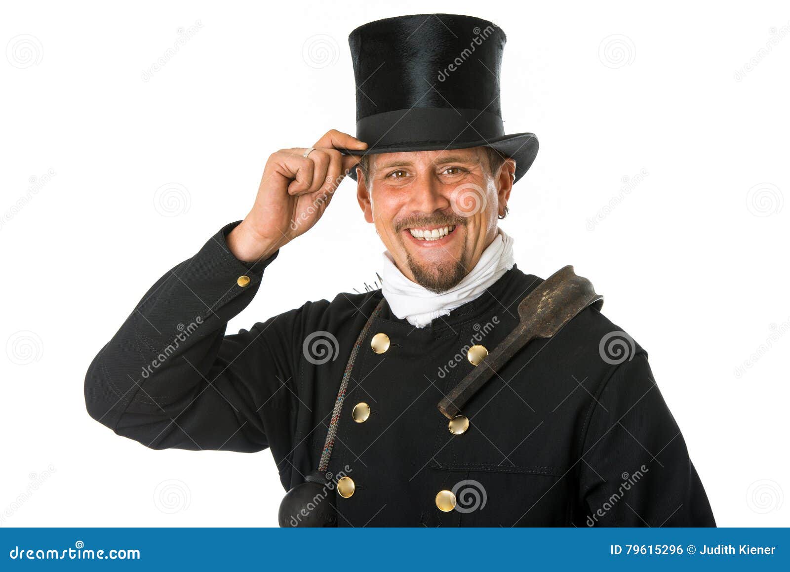 Chimney sweeper stock photo. Image of isolated, lucky - 79615296