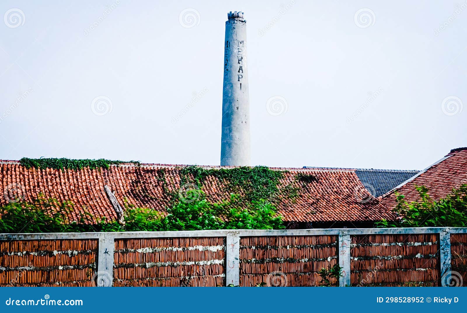 Chimney in Tiles and Bricks Factory Editorial Photography - Image of ...
