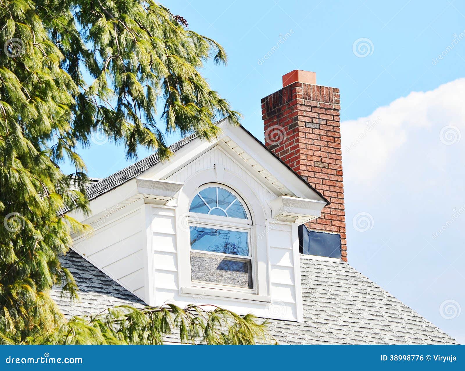 Chimney and window stock photo. Image of construct, furnace - 38998776