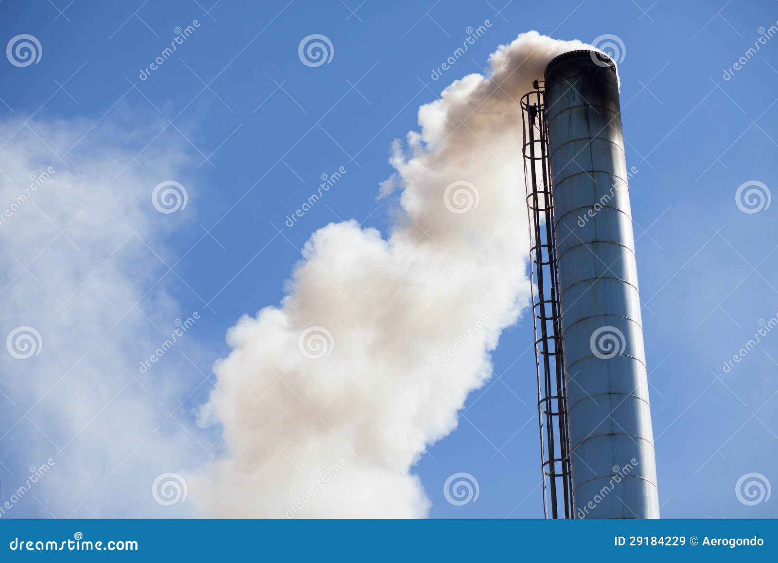 Chimney working stock image. Image of chemical, site - 29184229