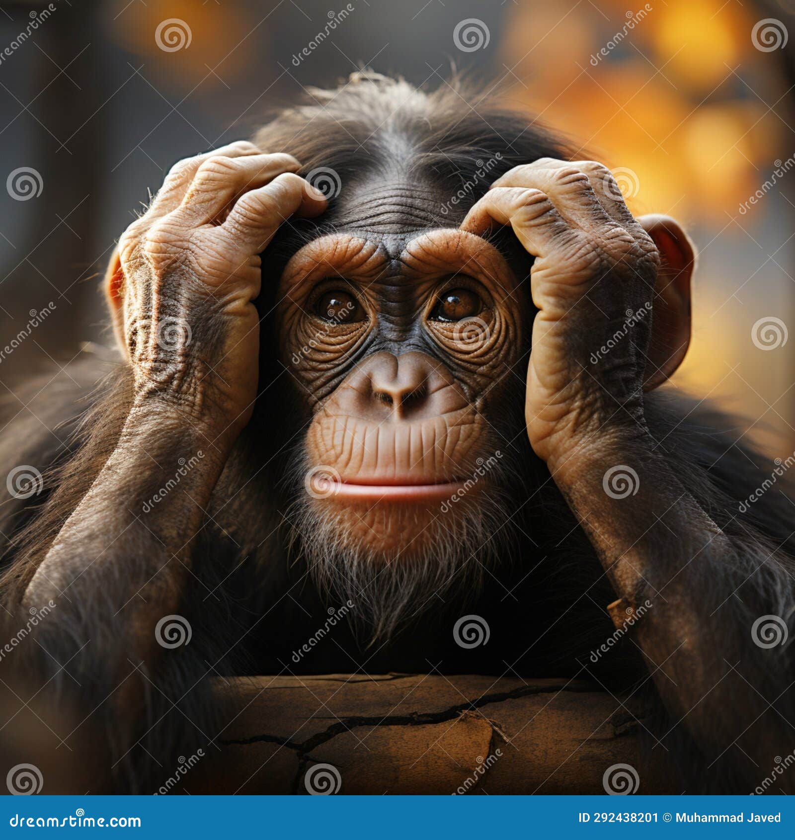 Chimpanzees Sorrowful Countenance Hints at Its Underlying Feelings of ...