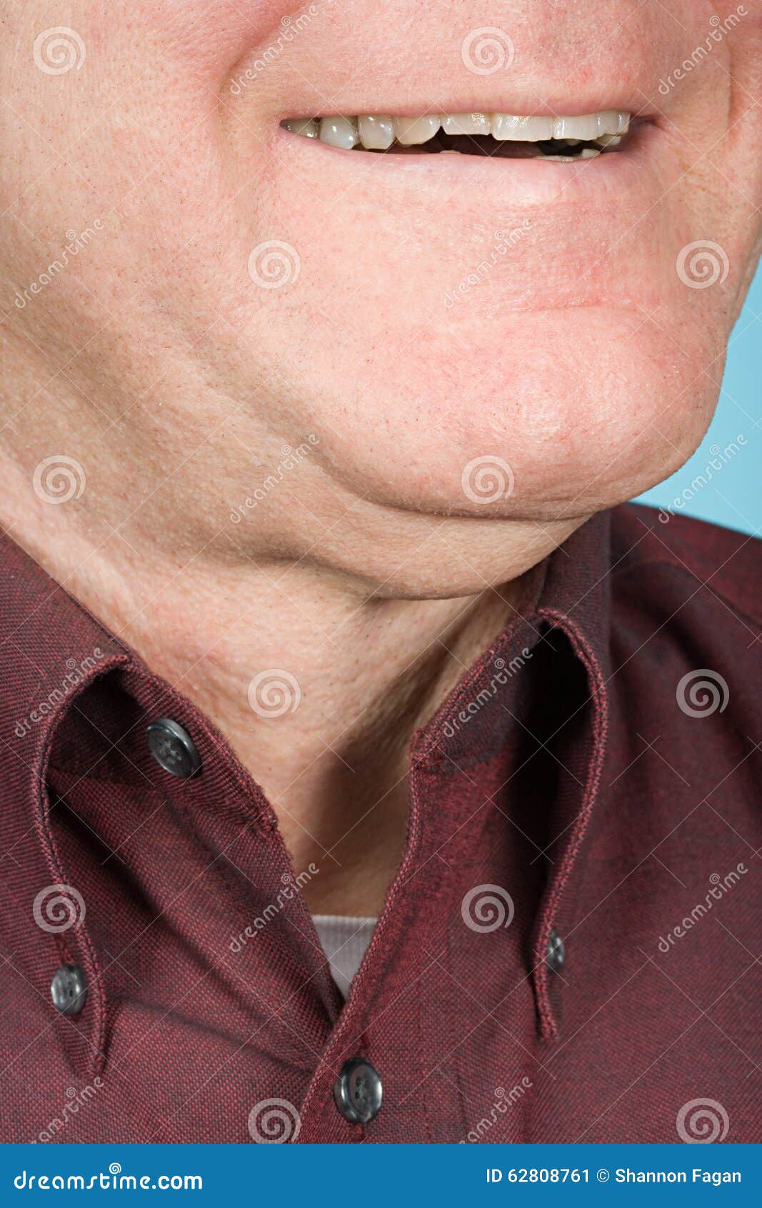 Chin of a man stock image. Image of happiness, kindness - 62808761
