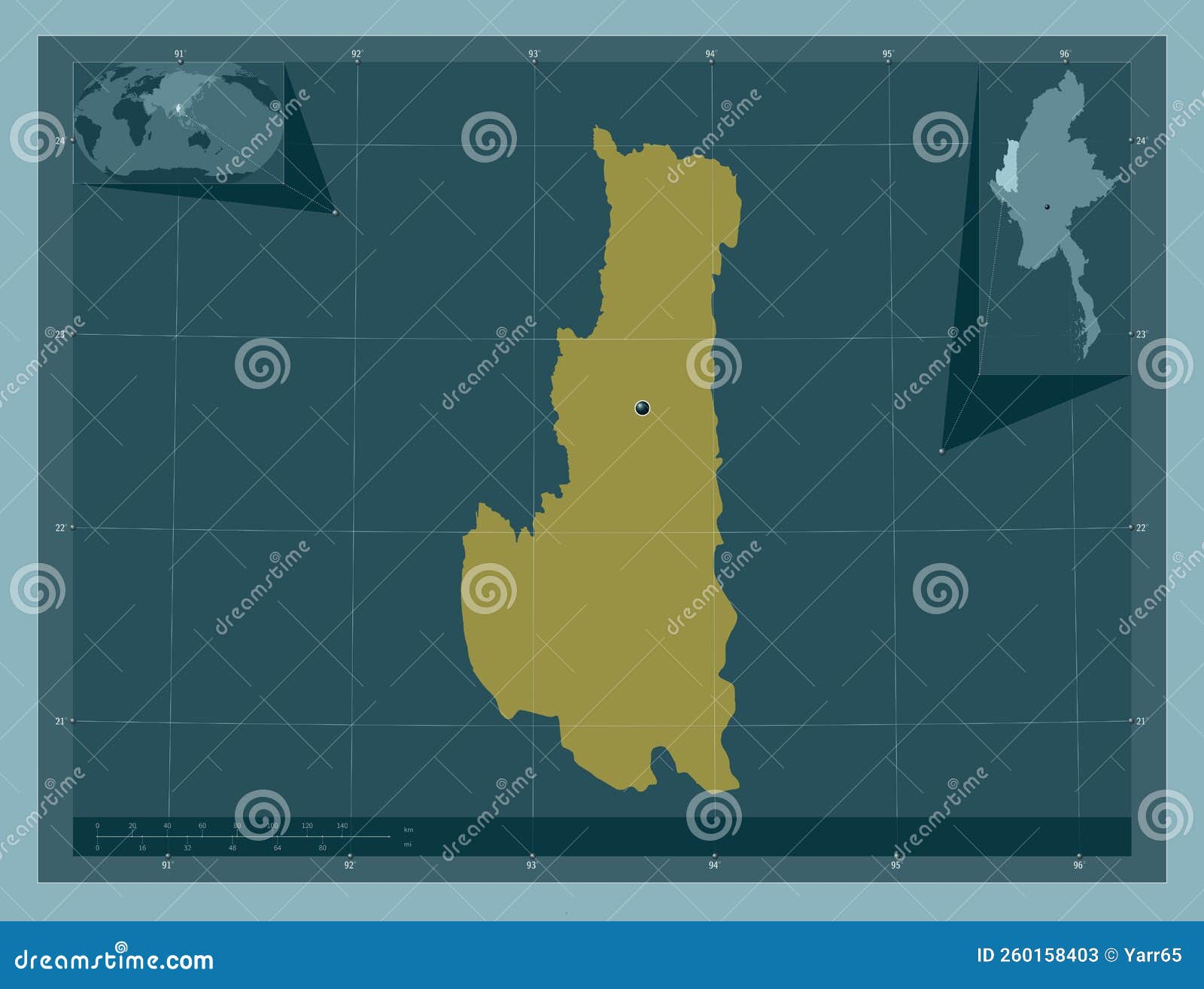 Chin, Myanmar. Solid. Capital Stock Illustration - Illustration of ...