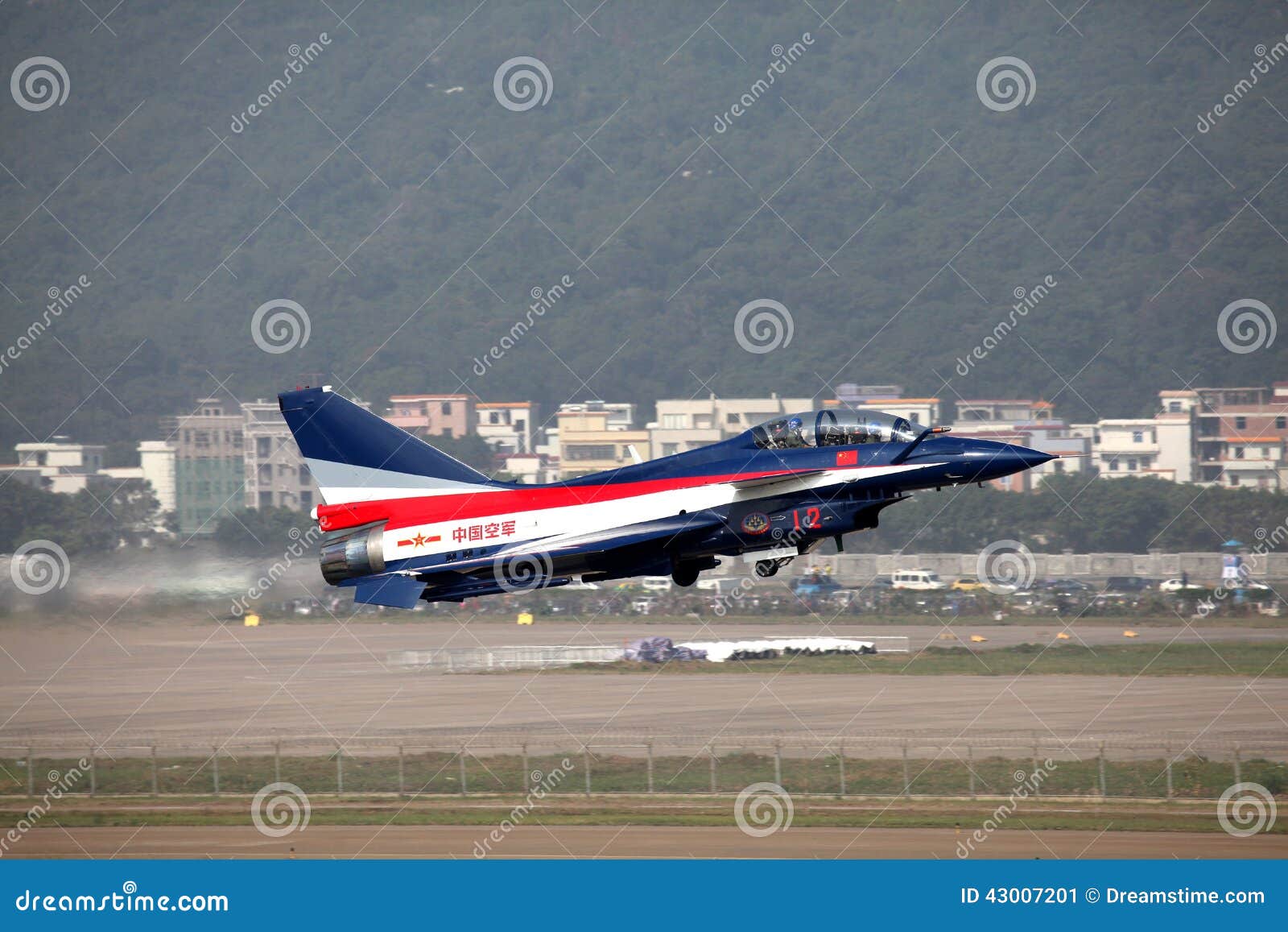 China Air Force J10S J10 editorial photo. Image of airshow - 43007201