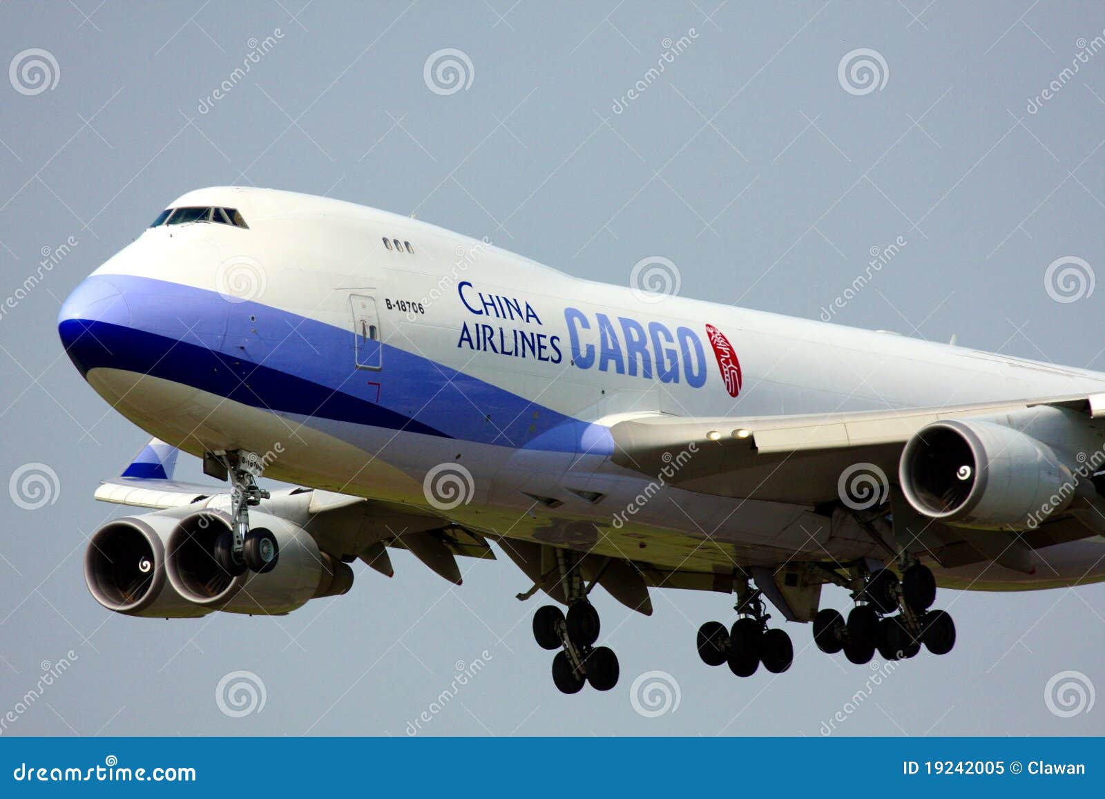 China Airlines Cargo 747 editorial image. Image of airliner - 19242005