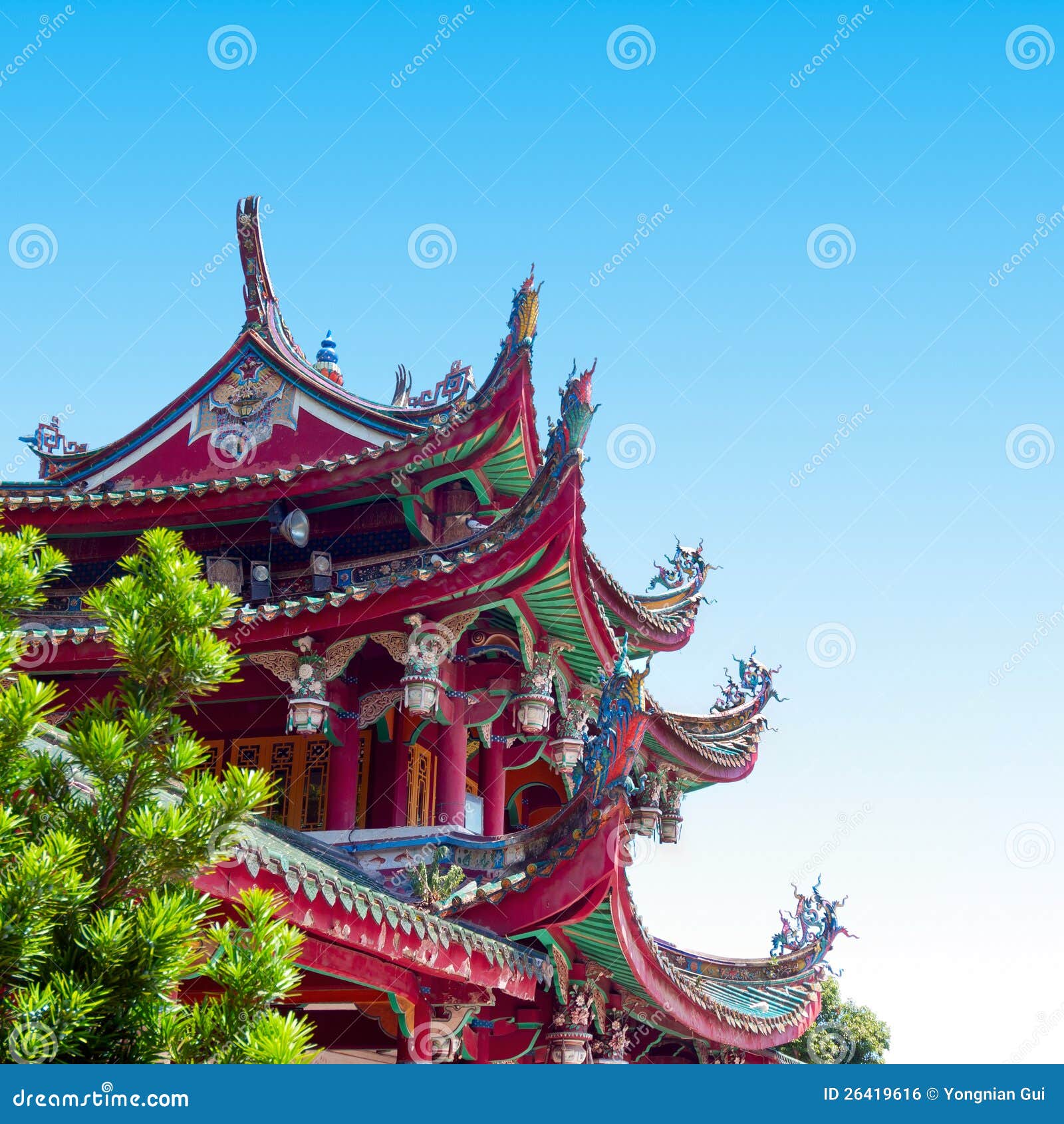 China Ancient Building Local Stock Photo - Image of asia, landmark ...