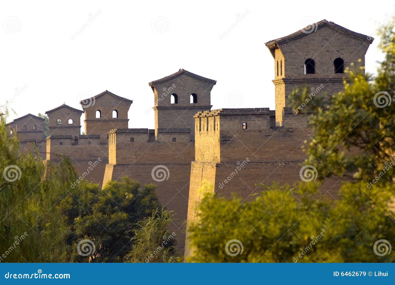 China Ancient City Wall Stock Image | CartoonDealer.com #6462679