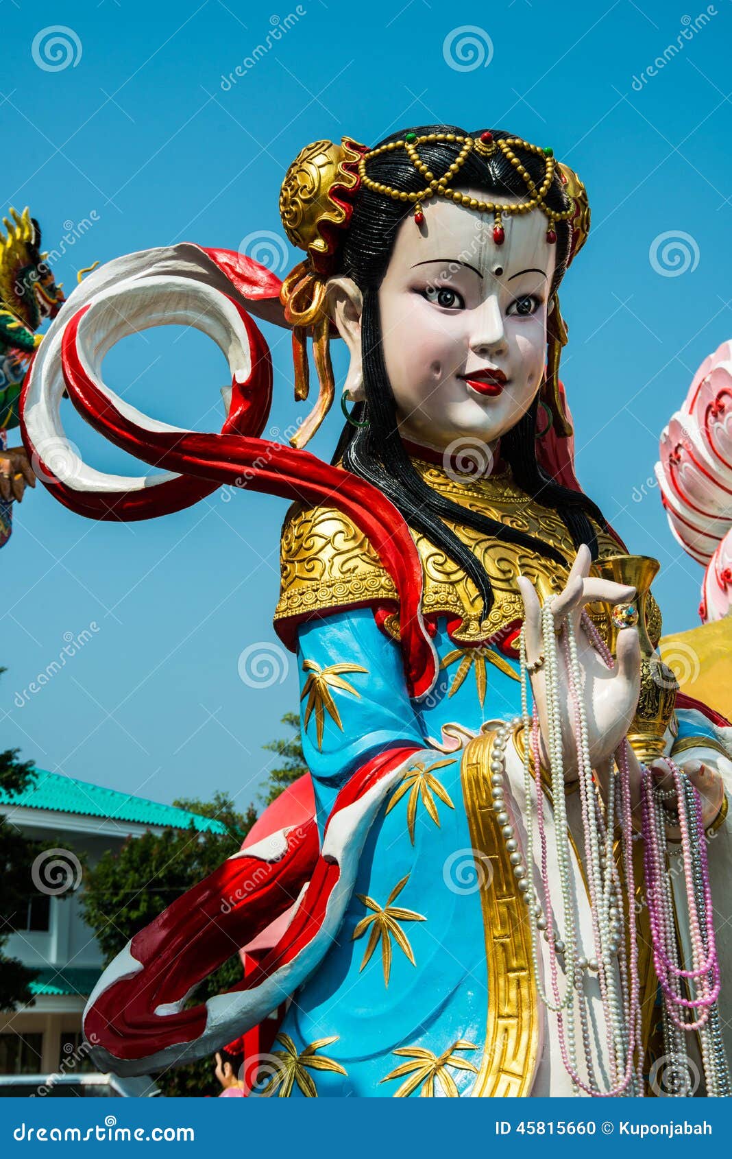 China angle statue stock photo. Image of buildings, buddhism - 45815660