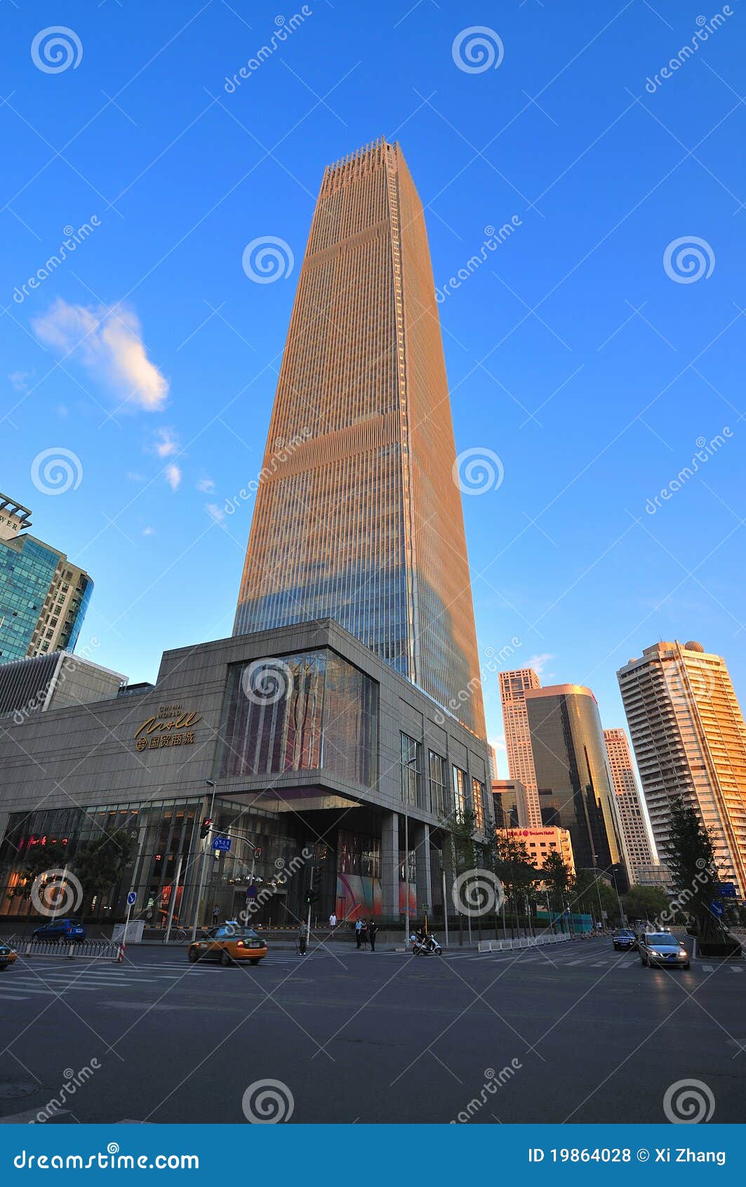 China Beijing CBD Building editorial stock photo. Image of estate ...