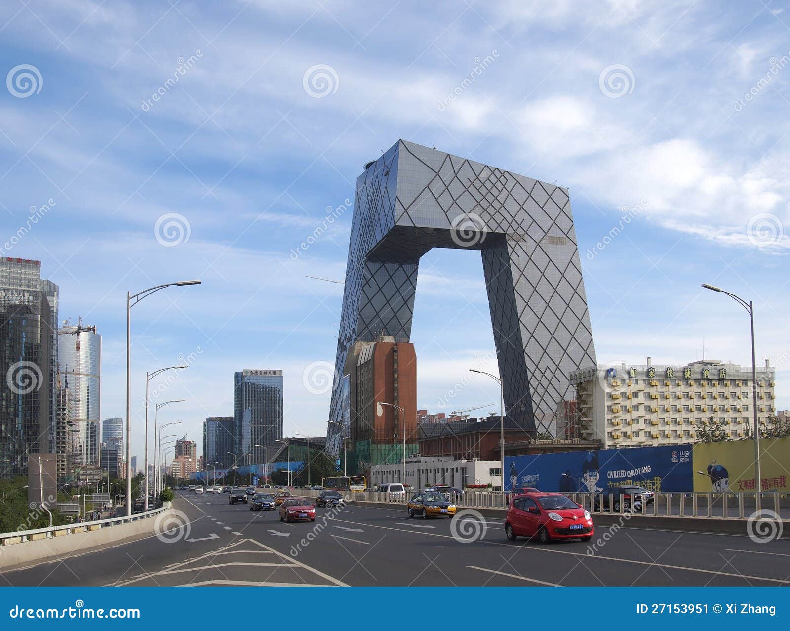 China Beijing CCTV Tower editorial photo. Image of building - 27153951