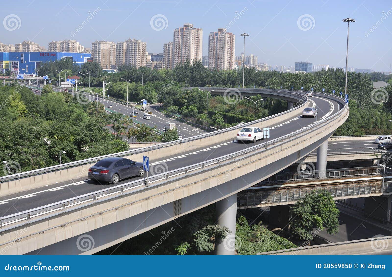 China Beijing City Road and Highway Editorial Image - Image of travel ...
