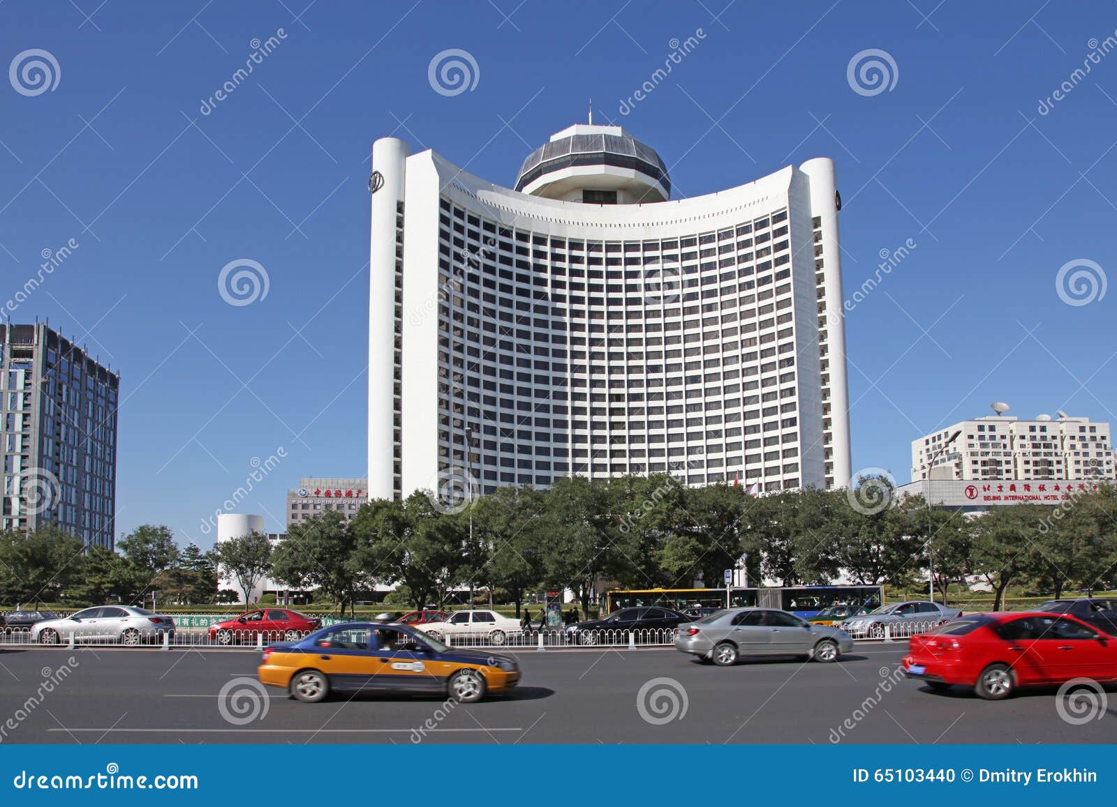 China. Beijing S Streetscape Editorial Image - Image of development ...