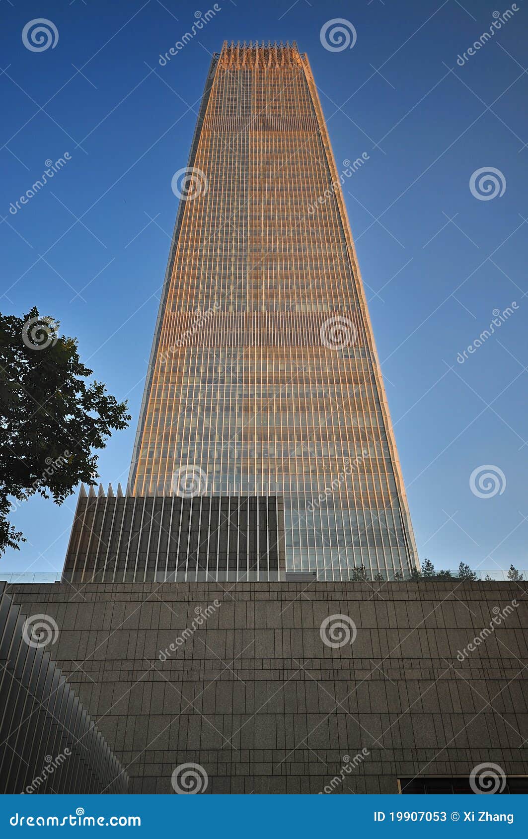 China Beijing Tallest Skyscraper Stock Image - Image of construction ...
