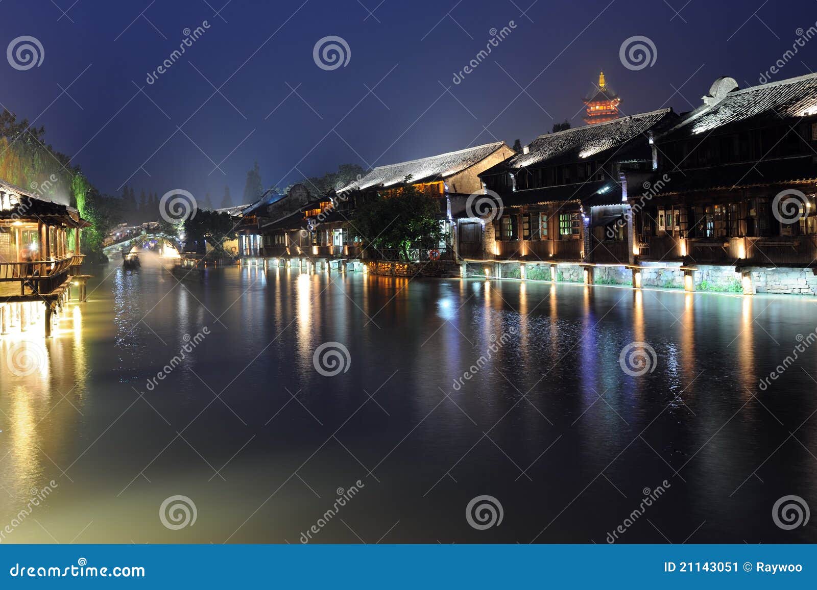 China building night scene stock image. Image of building - 21143051