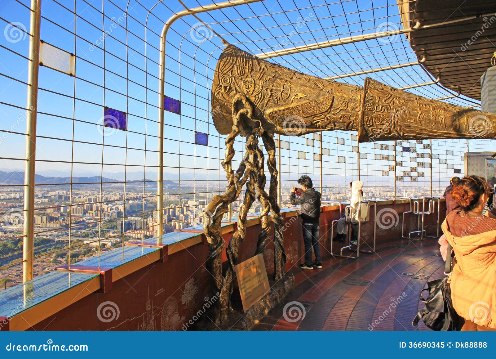 Tower Internals In Eastern Jinshanling Great Wall Royalty-Free Stock ...