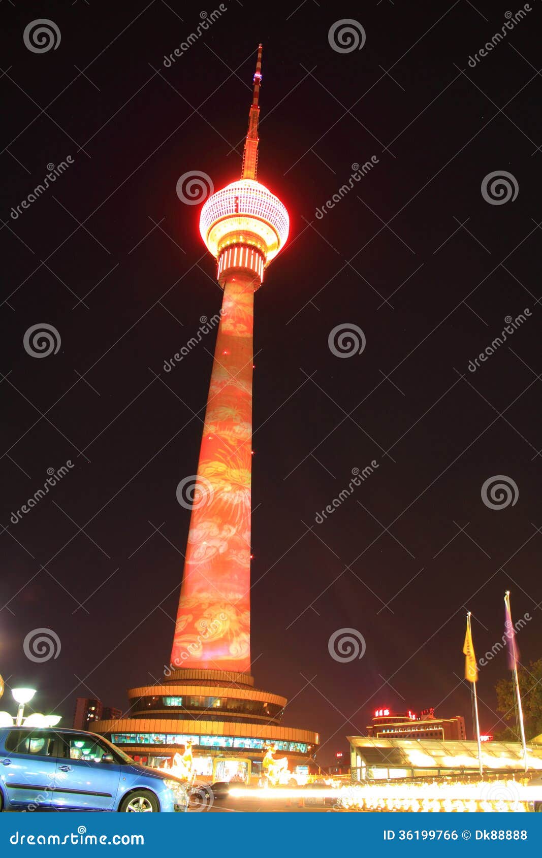 China Central Television (CCTV) Tower Stock Photo - Image of ...