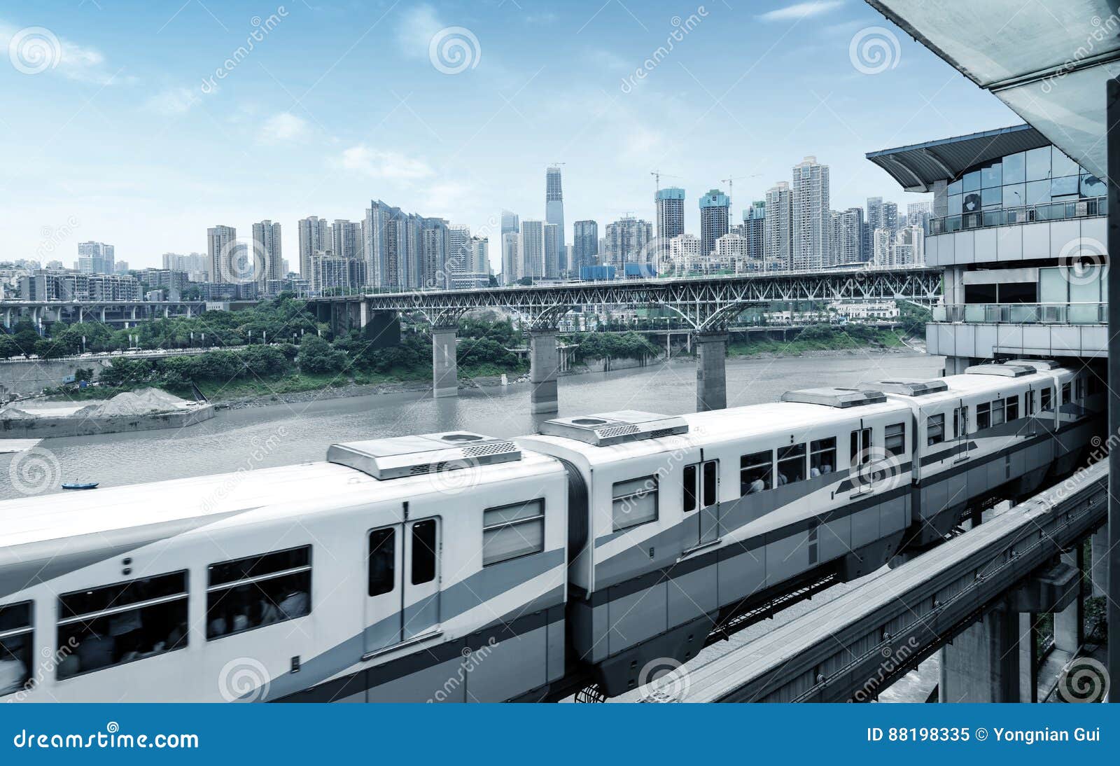 China Chongqing Dimensional Traffic Stock Image - Image of highway ...